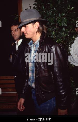 Tom Cruise 1984 Credit: Ralph Dominguez/MediaPunch Stock Photo - Alamy