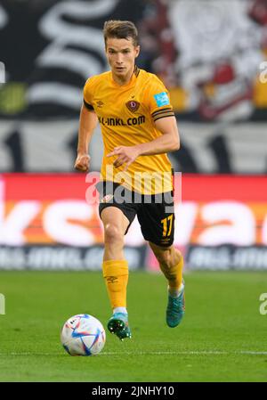 Dresden, Germany. 10th Aug, 2022. Soccer: 3rd league, SG Dynamo Dresden ...