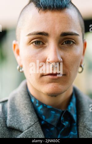 portrait, transgender, queer, lgbt, portraits, transgenders Stock Photo ...