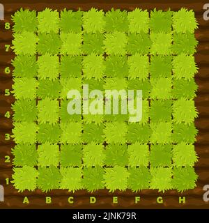 Farm game interface ui icon cartoon vector design set. Isolated ...