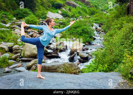 yoga, asana, natarajasana, outdoor yoga, yogas, dancing warrior, lord ...