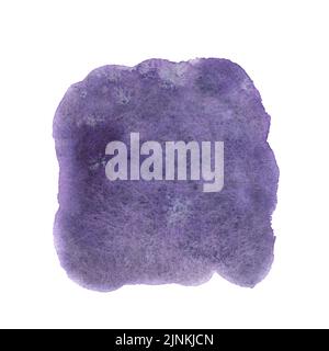 Abstract violet deep purple watercolor stain for background. Expressive ...
