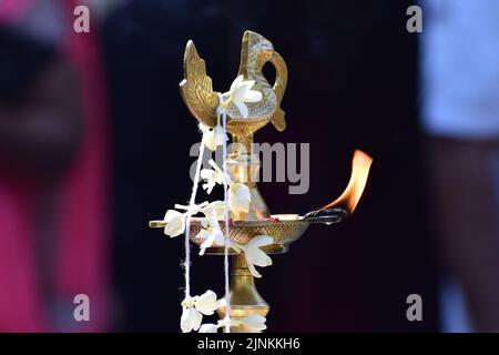 Sinhala Tamil New Year Traditional Foods with Oil lamp Stock Photo - Alamy