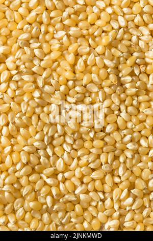 Dry Organic White Popcorn Kernels in a Bowl Stock Photo - Alamy