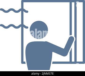 Window Ventilation Opening Ventilate Air Flow Airflow Black White ...