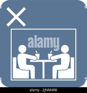 Icon illustration deprecating closed rooms Stock Vector Image & Art - Alamy