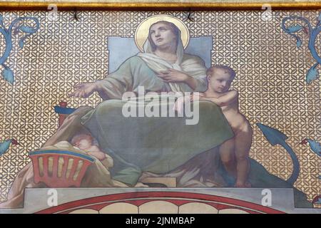 L'Espérance. Peinture de Jules-Alexandre Duval-Lecamus. Eglise Saint ...