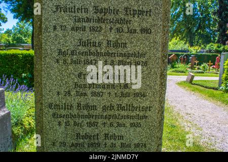 Ernst Rohm gravestone Stock Photo - Alamy