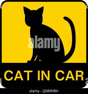 Warning sticker for safe driving Stock Vector Image & Art - Alamy