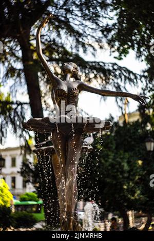 Famous Tbilisi State Opera House on Rustaveli avenue is one of the ...