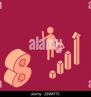 SDGs Goal 8, Decent work and economic growth Stock Vector Image & Art ...
