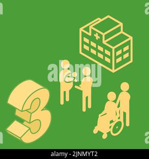 SDGs Goal 3, Good health and well-being Stock Vector Image & Art - Alamy
