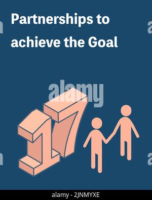 SDGs Goal 17, Partnerships for the goals Stock Vector Image & Art - Alamy