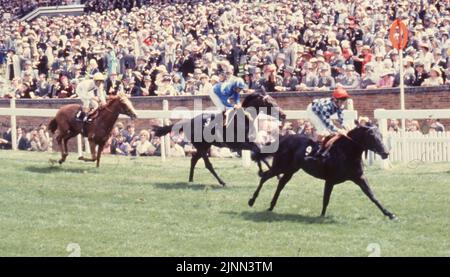 June 18, 1980, Ascot, England, United Kingdom: QUEEN ELIZABETH II rides ...