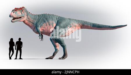 Artwork of the dinosaur Meraxes gigas Stock Photo - Alamy