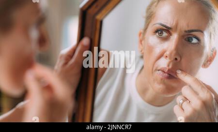 Body dysmorphic disorder, conceptual image Stock Photo - Alamy