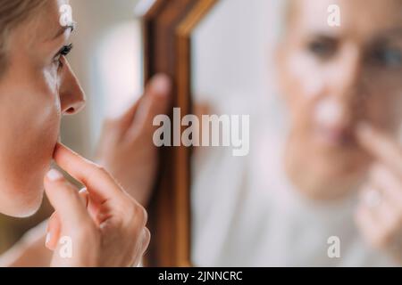 Body dysmorphic disorder, conceptual image Stock Photo - Alamy