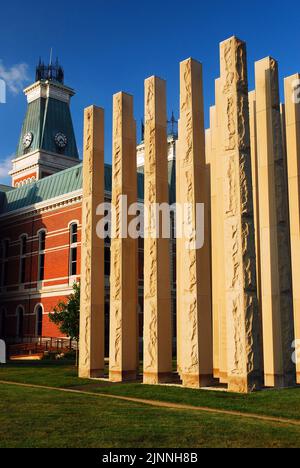 Columbus, Indiana architecture. Bartholomew County Courthouse built in ...