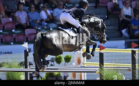 Herning, Denmark. 12th Aug, 2022. World Equestrian Games. Peder ...