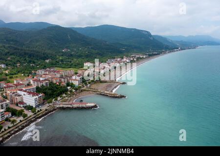 Kastamonu Province, Cide District offers a unique view with its large ...