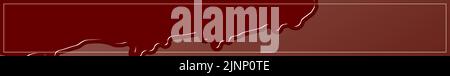 Valentine's Day banner, brown background with dripping chocolate Design ...