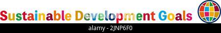 Colorful image logo of the SDGs Stock Vector Image & Art - Alamy