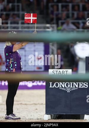 Herning, Denmark. 12th Aug, 2022. World Equestrian Games. Peder ...