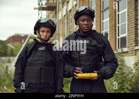 VICKY MCCLURE and ERIC SHANGO in TRIGGER POINT (2022), directed by ...
