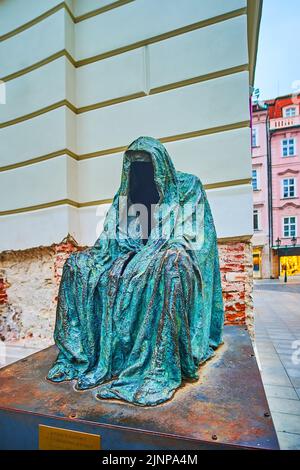 Bronze sculpture Il Commendatore by Anna Chromý sculptor in memory of ...