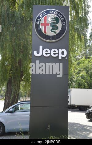 Berlin, Germany - August 2022 - Alfa Romeo Jeep Store at ...