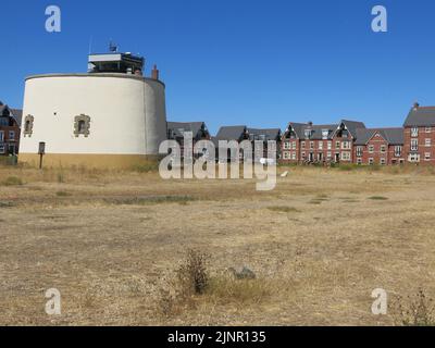 Tower 'P', one of the Martello Towers initially built as a defence ...