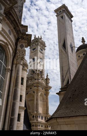 Chateau de Chombard, period French Renaissance architecture that blends ...
