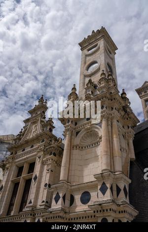 Chateau de Chombard, period French Renaissance architecture that blends ...