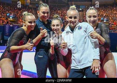Alice D'Amato (Italy, Gold Medal). European Championships Munich 2022 ...