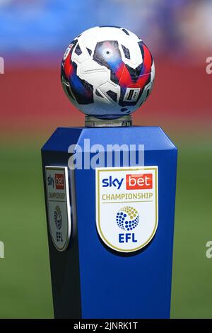 A PUMA Orbita EFL Sky Bet Football match ball ahead of the Sky Bet ...
