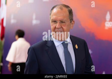 Nusa Dua, Indonesien. 08th July, 2022. Sergey Lavrov, Foreign Minister ...