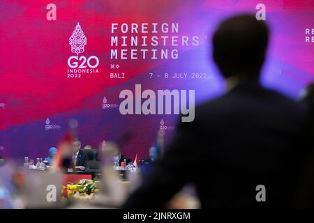 Nusa Dua, Indonesien. 08th July, 2022. Sergey Lavrov, Foreign Minister ...