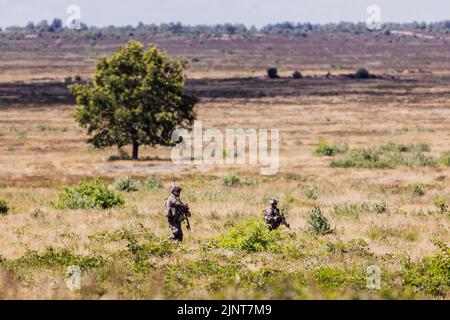 Simulate, Document And Analyze Battles. 11th July, 2022. Soldiers of ...