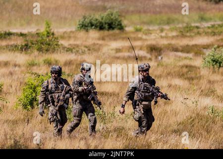 Simulate, Document And Analyze Battles. 11th July, 2022. Soldiers of ...