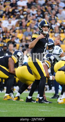 Acrisure Stadium. 13th Aug, 2022. George Pickens #14 during the ...
