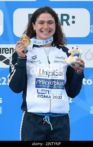 Rome, . 13th Aug, 2022. Benedetta Pilato, Lisa Angiolini during ...