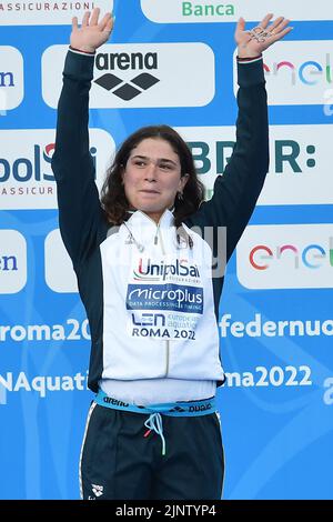 Rome, . 13th Aug, 2022. Benedetta Pilato, Lisa Angiolini during ...