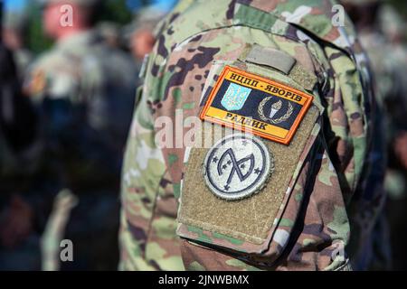 53rd Infantry Brigade Combat Team commander, Col. Blake Glass, coins ...