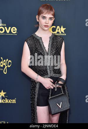 Sophie Thatcher walking on the red carpet at the The 2nd Annual HCA TV ...