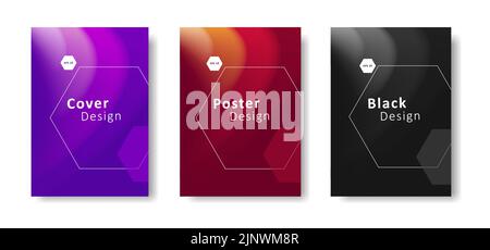 Abstract blur fluid shapes waves pattern, blurry wavy trendy background ...