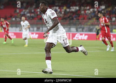 Wilfried Stephane Singo of Torino FC heads the ball during AC Monza vs ...