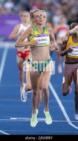 Abbey Caldwell of Australia competing in the women’s 800m heat 3 on day ...