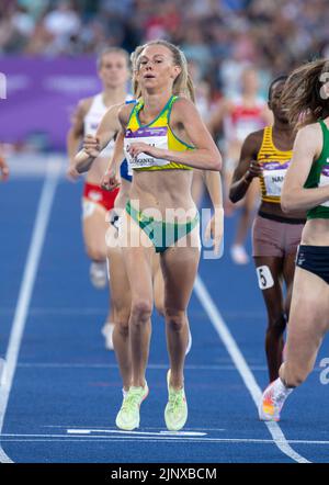 Abbey Caldwell of Australia competing in the women’s 800m heat 3 on day ...