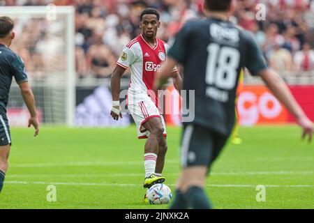 AMSTERDAM, NETHERLANDS - AUGUST 14: Jurrien Timber of Ajax during the ...