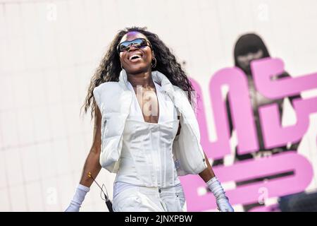 Oslo, Norway. 11th, August 2022. The Norwegian rapper and singer Myra ...